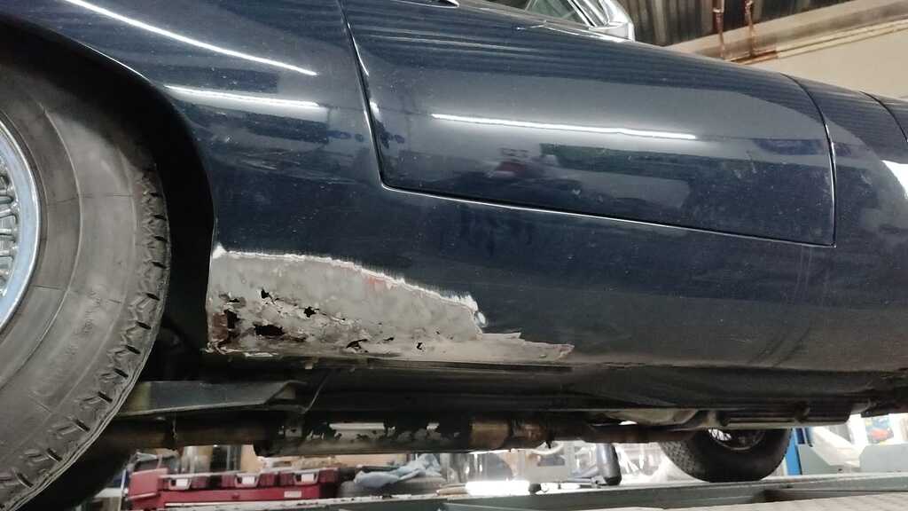S2 OTS sill panel replacement Martin Robey E Type Jag lovers Forums