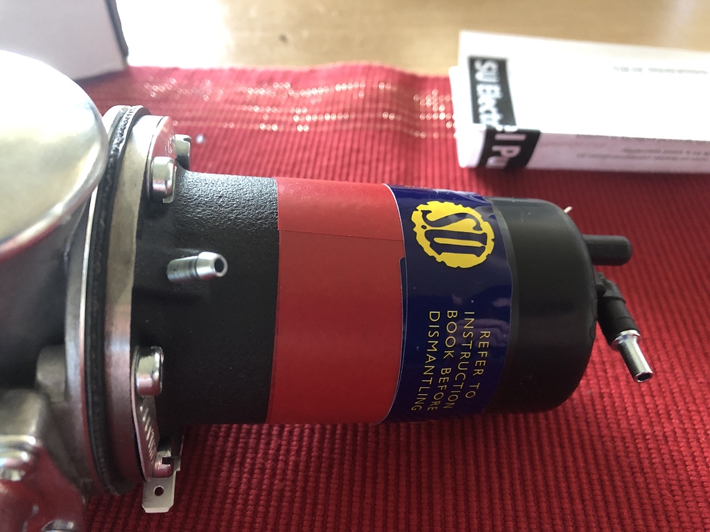 SU Fuel Pump (electronic) - air bleed pipes? - Saloons - Jag-lovers Forums