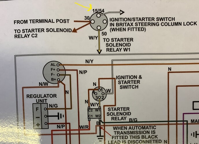 Help with understanding wiring diagram Series 2 - E-Type - Jag-lovers ...