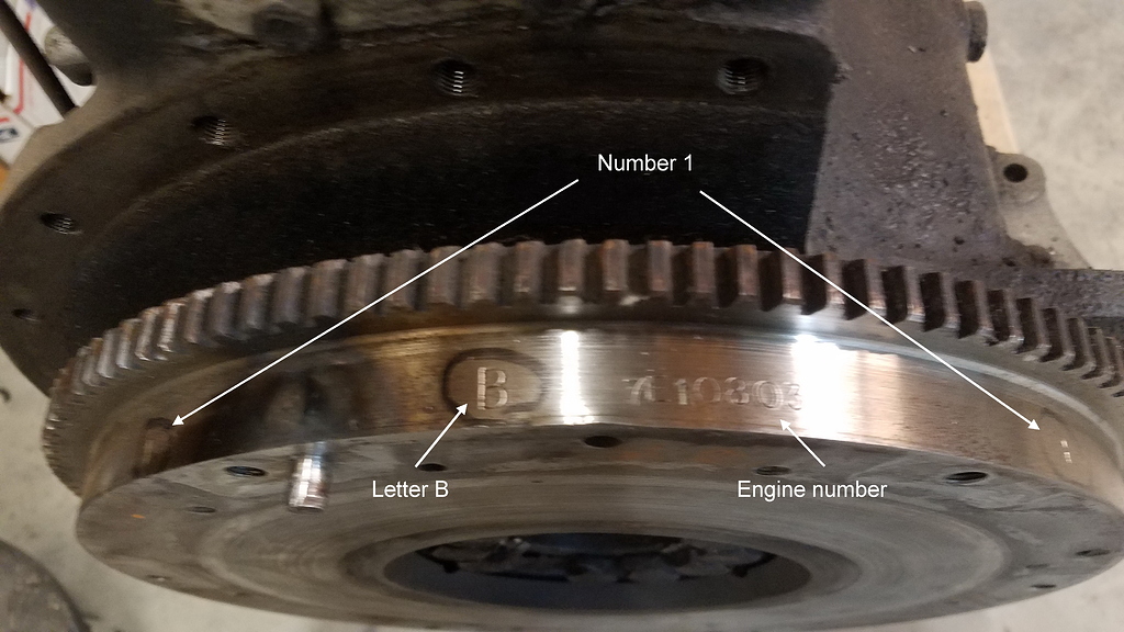 Flywheel markings - E-Type - Jag-lovers Forums
