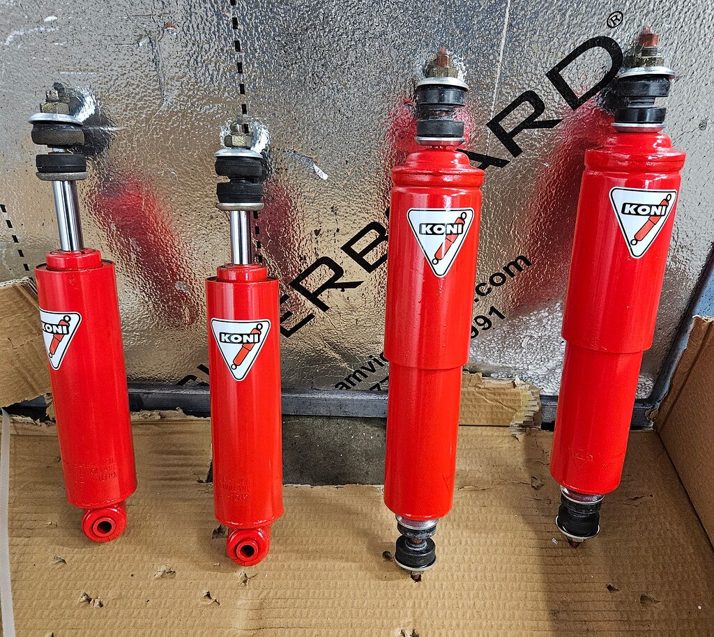[SOLD] Koni Red Shock Set $250 Delivered - Classifieds - Jag-lovers Forums