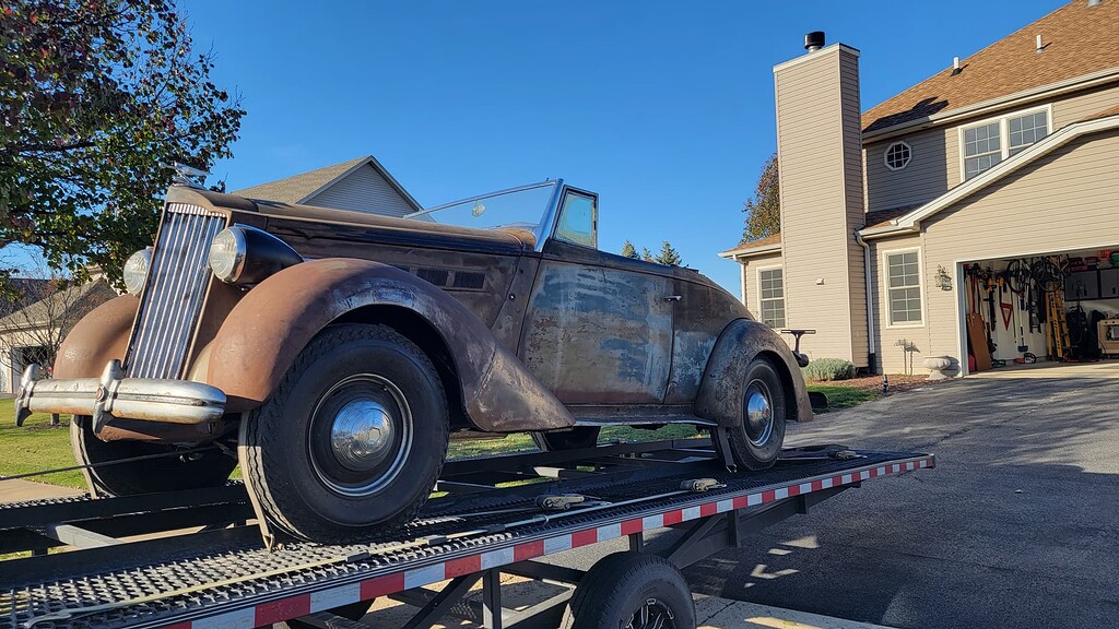The Jackard: A 1937 Packard Convertible with a 1962 Jaguar XK 3.8L ...