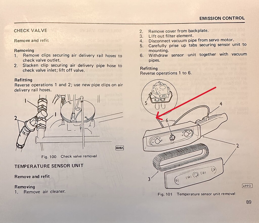 E-Type S3 Air Cleaner Temp Sensor Vacuum Connection - E-Type - Jag-lovers Forums