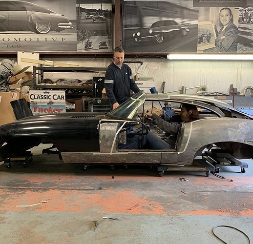 Another custom E-type in the works - E-Type - Jag-lovers Forums