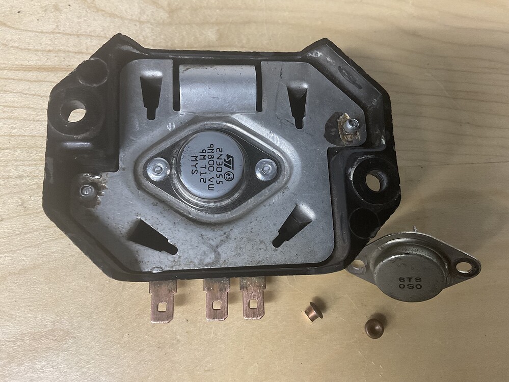 Rebuilding a failed 4TR voltage regulator - E-Type - Jag-lovers Forums