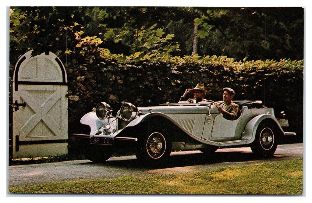 Postcard - The Jaguar SS100 The World's Most Prestigious & Authentic ...