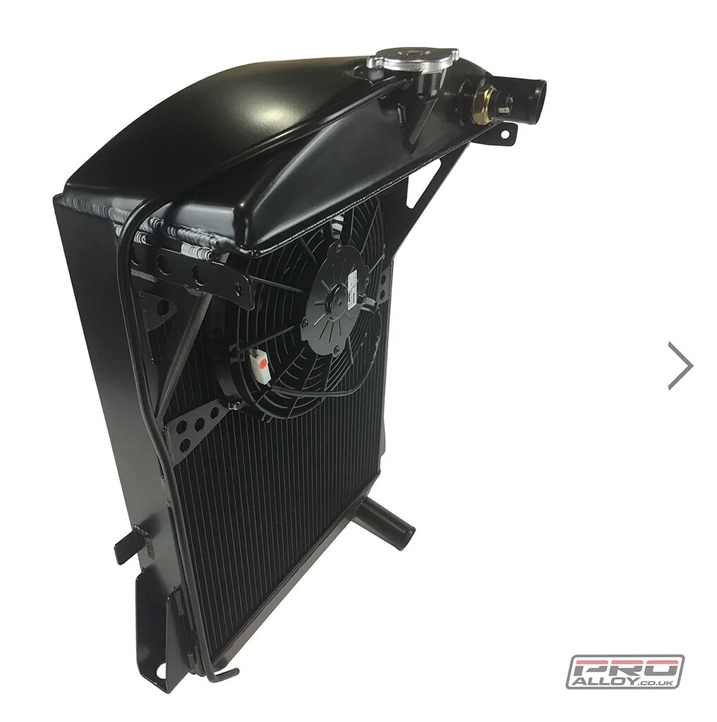 Pro Alloy and NAR Radiators in a Proteus? - Replicas - Jag-lovers Forums
