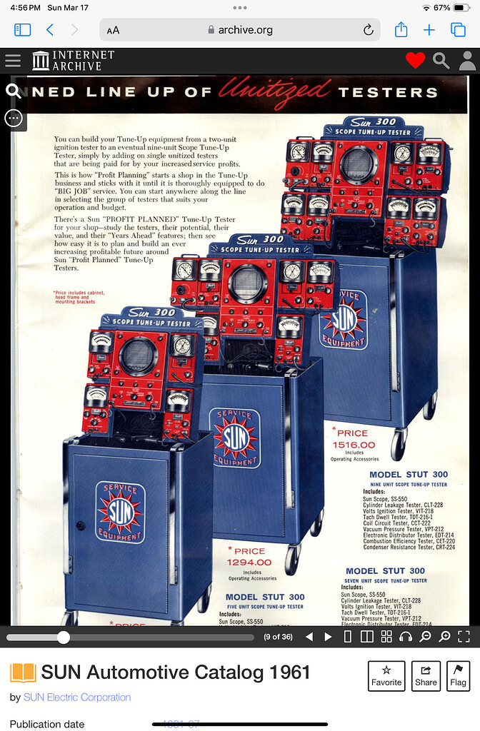 Sun oscilloscope and meters on roller cabinets - Page 2 - E-Type - Jag ...