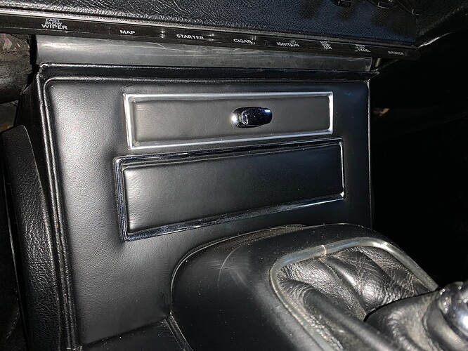 Center Dash Legend Strip Illumination - E-Type - Jag-lovers Forums