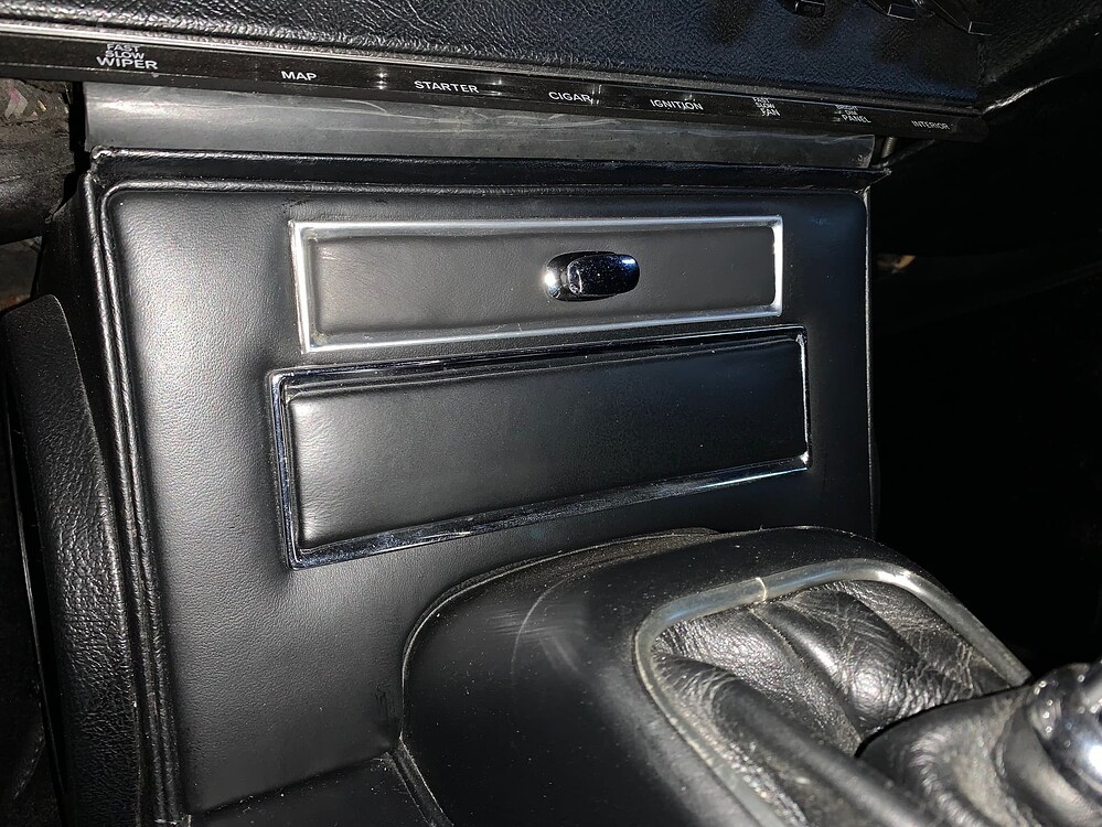 Center Dash Legend Strip Illumination - E-Type - Jag-lovers Forums