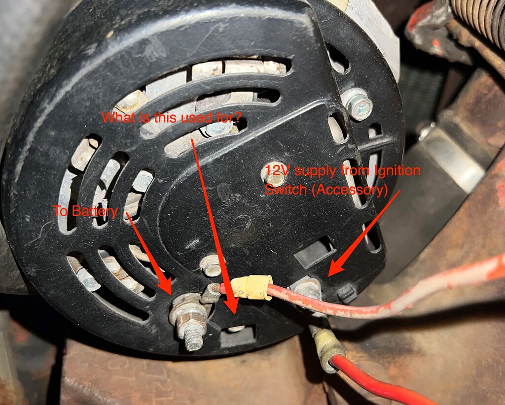 Alternator - terminal identification - XJ - Jag-lovers Forums