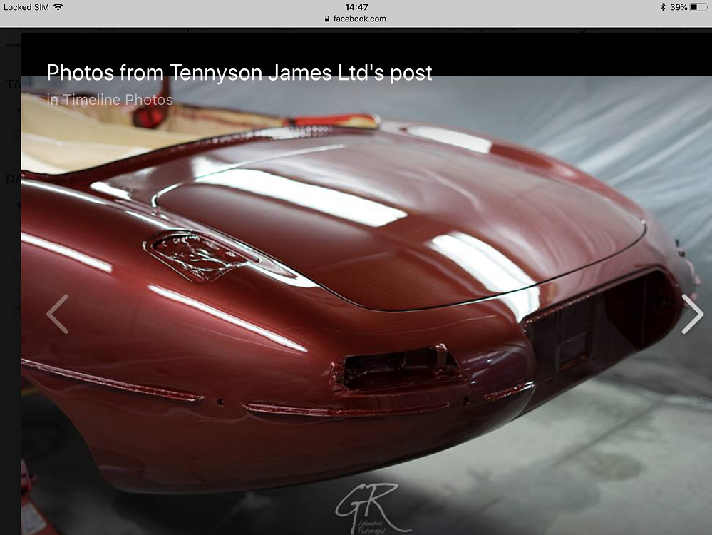 That old question about Opalescent Maroon paint color again - E-Type ...