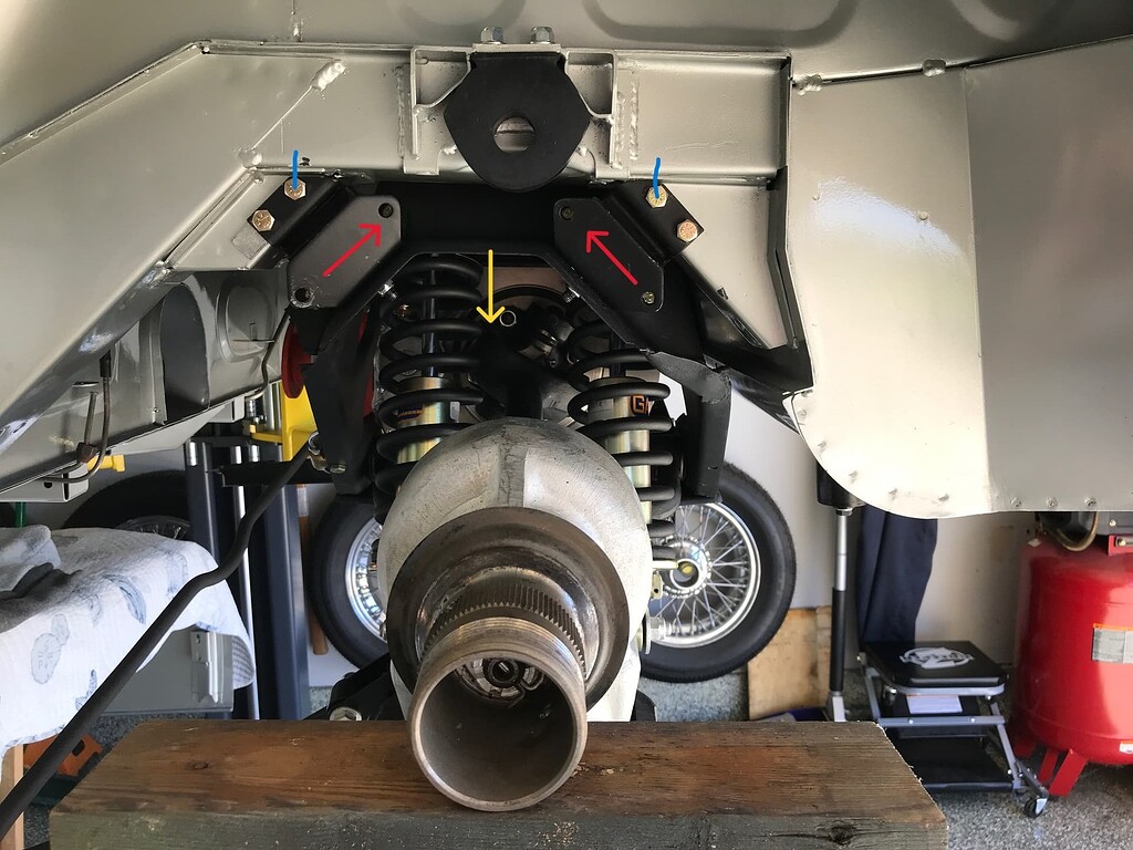 Radius arm too short after rear suspension rebuild? - E-Type - Jag ...