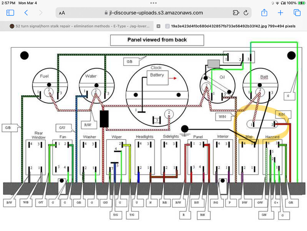 Dash panel lighting resistor replacement - E-Type - Jag-lovers Forums