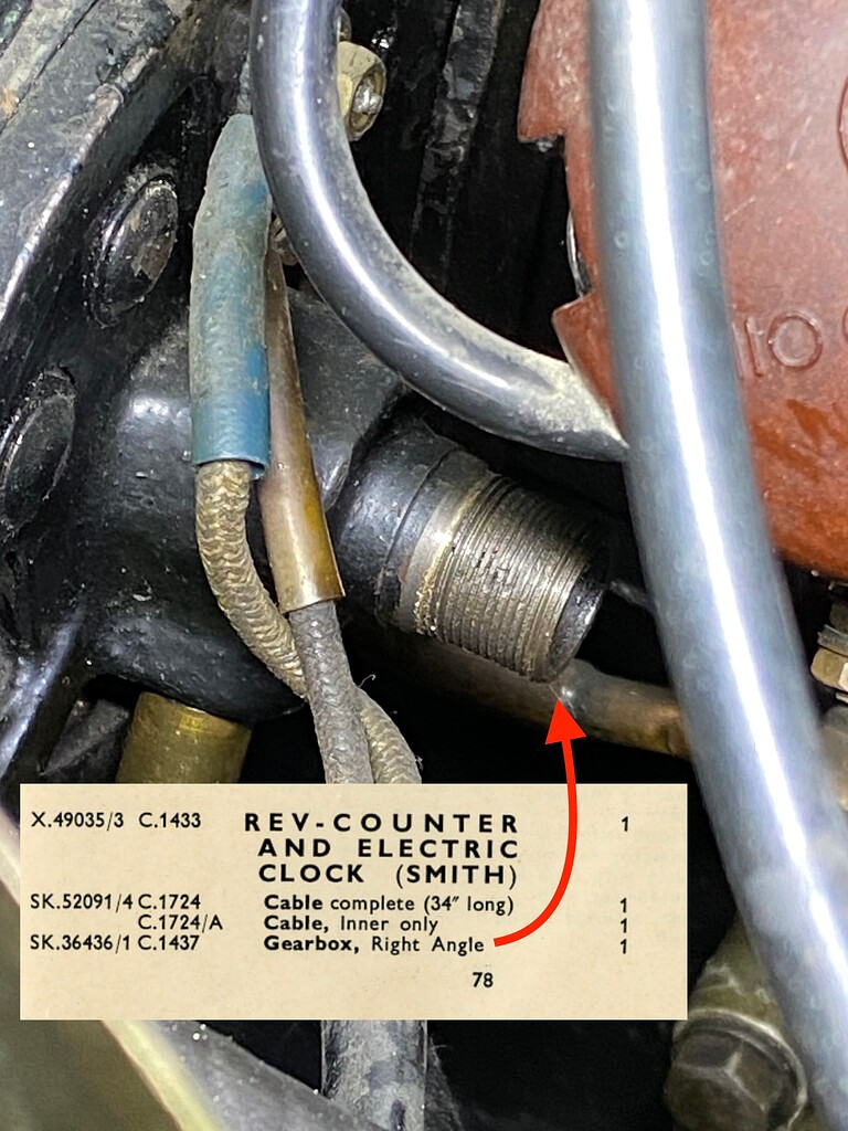 Speedometer Right Angle Drive gearbox - Pre-XK - Jag-lovers Forums