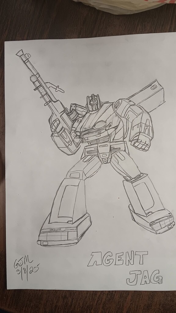 A little something my son drew! - XJ-S - Jag-lovers Forums