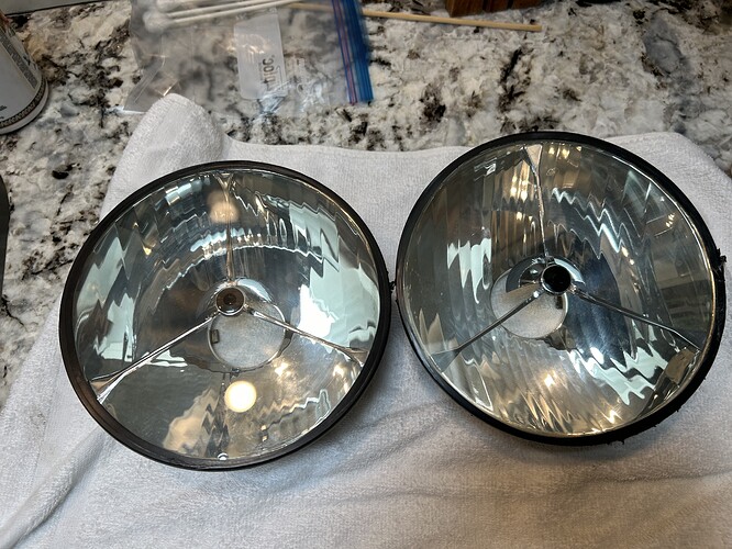 How to Safely Polish Those Lucas PF770 Tri-Bar Headlamp Reflectors - XK ...