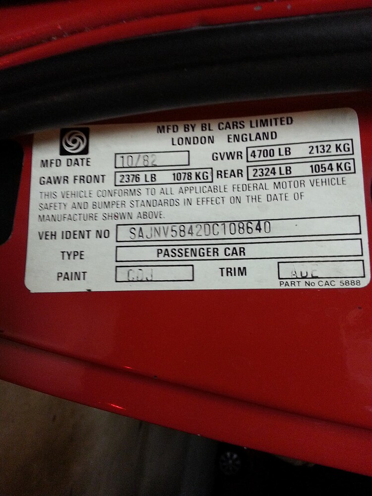 [xj-s] Jaguar Vin Decoder - XJ-S - Jag-lovers Forums