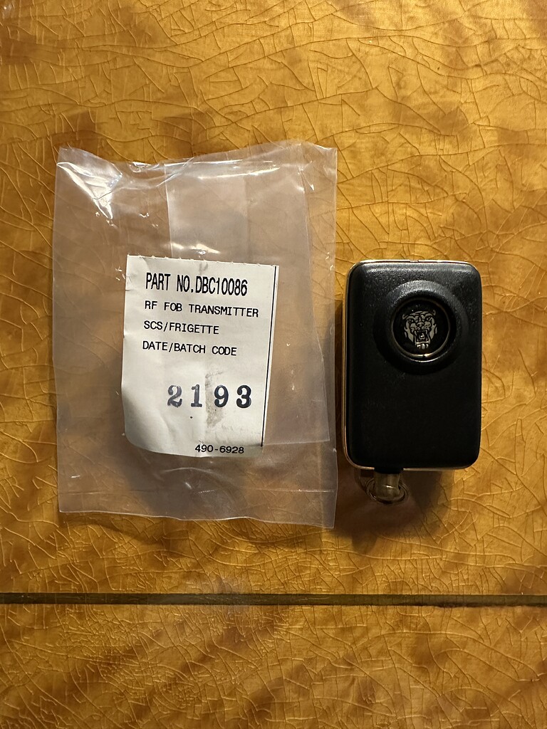 Classic Alarm Fobs - XJ-S - Jag-lovers Forums