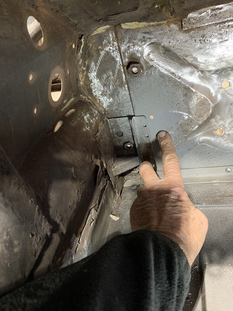 70 OTS Drivers Toe Panel Question - E-Type - Jag-lovers Forums