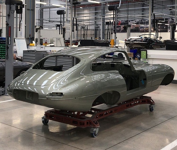 Bodyshell pics from Jaguar Heritage Center - E-Type - Jag-lovers Forums
