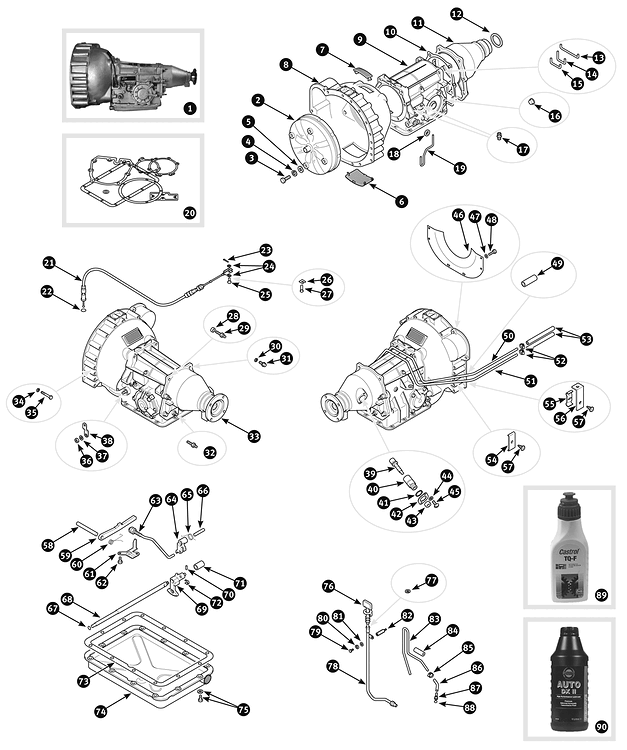 Auto Trans Swap on a 1960 MK2 3.8L - Saloons - Jag-lovers Forums