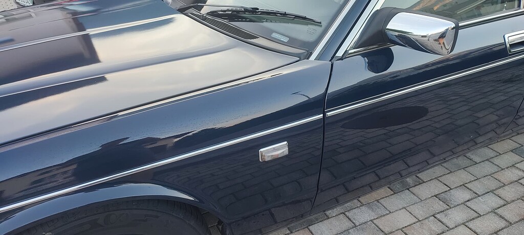 Rectangular blinker case and front black plastic trim - XJ40 - Jag ...