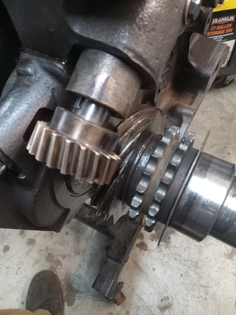 Distributor Drive Gear Broken In 1965 Bg