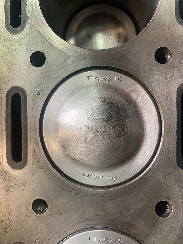 Piston numbers and engine block paint… - XK - Jag-lovers Forums