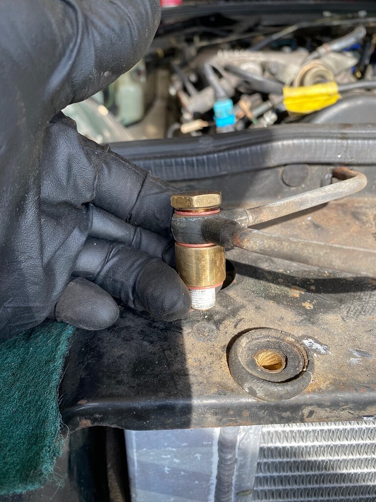 Leaking radiator banjo vent - XJ-S - Jag-lovers Forums