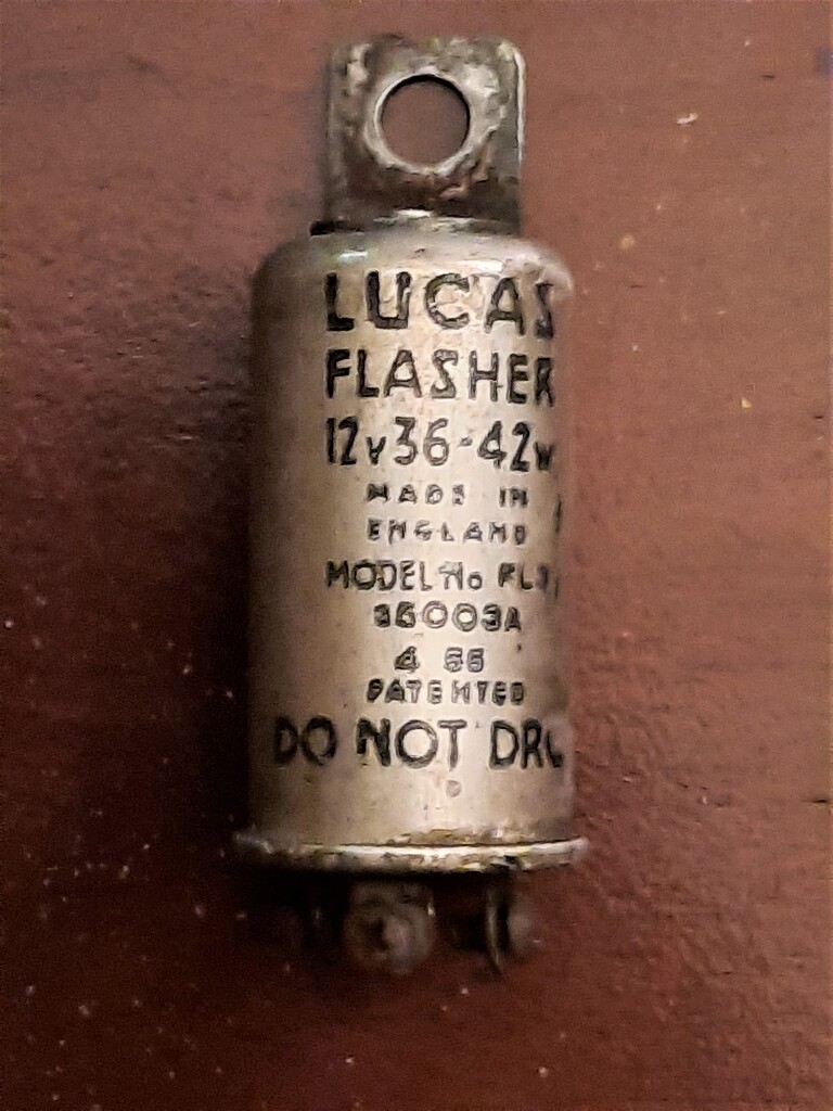 Lucas FL3 flasher in XK 120 - XK - Jag-lovers Forums