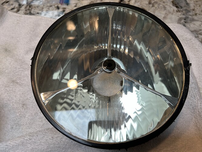 How to Safely Polish Those Lucas PF770 Tri-Bar Headlamp Reflectors - XK ...