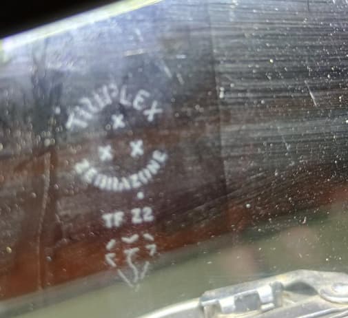 Windshield glass code confirmation - Saloons - Jag-lovers Forums