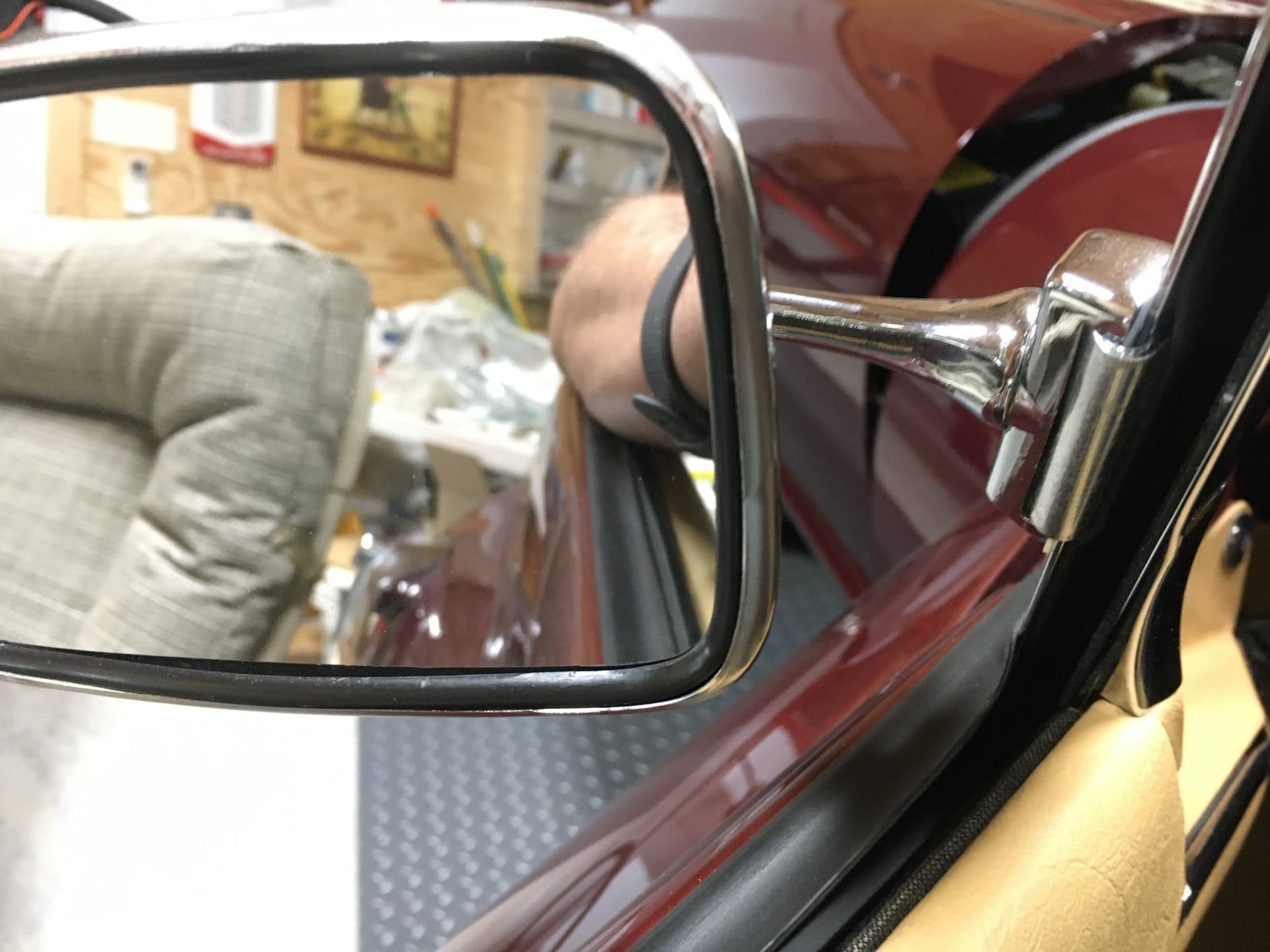 Fitting s clamp on passenger side door mirror - E-Type - Jag-lovers Forums