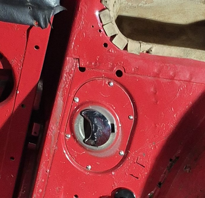 Fitting the Hatch Handle That Opens the Rear Hatch - E-Type - Jag ...