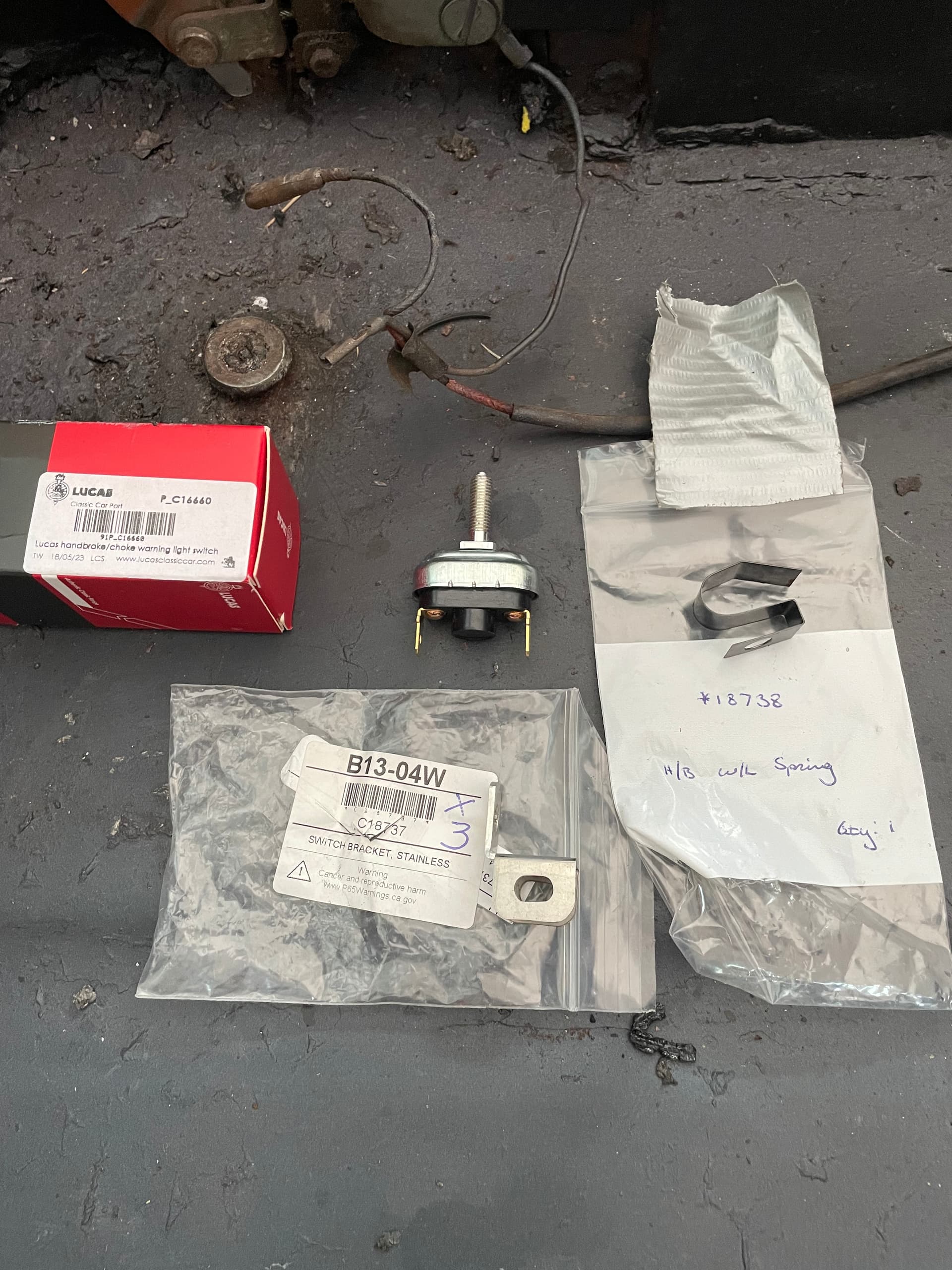 Hand Brake Switch - E-Type - Jag-lovers Forums