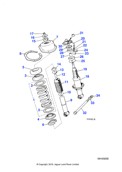 Spring isolators for rear road springs - XJ40 - Jag-lovers Forums
