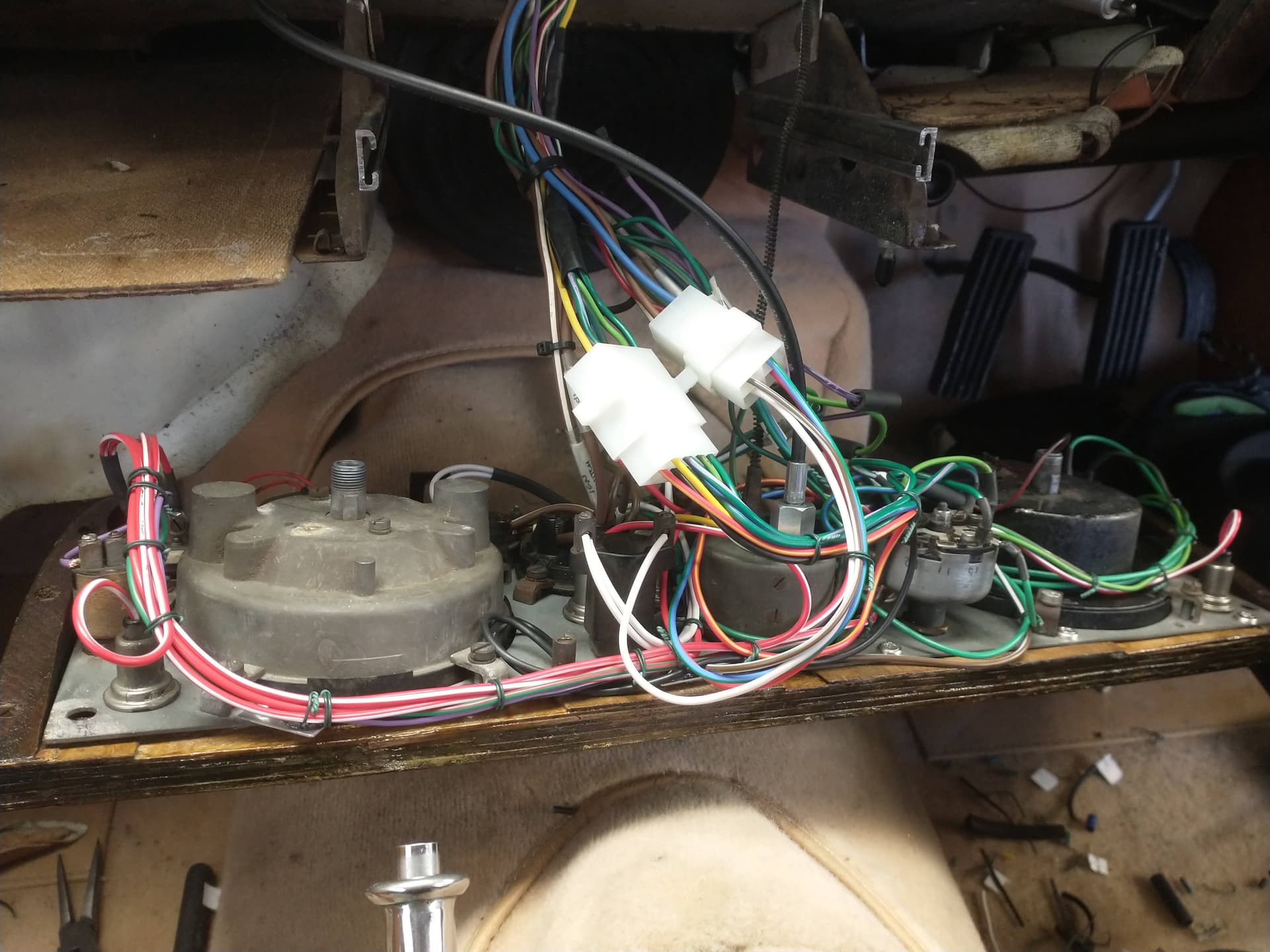 Dash re wire and gauge overhaul - XK - Jag-lovers Forums