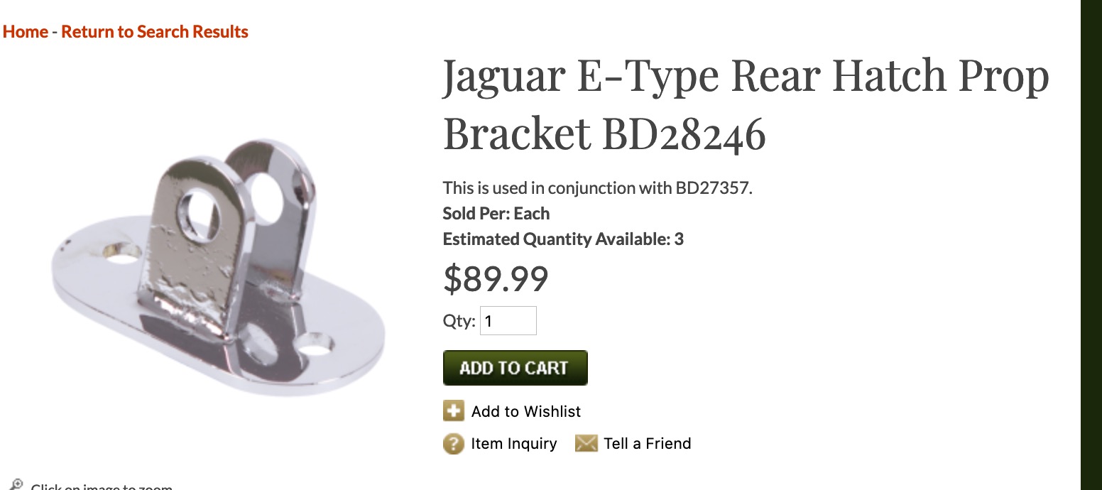 Series 2 FHC - Rear hatch bracket - E-Type - Jag-lovers Forums