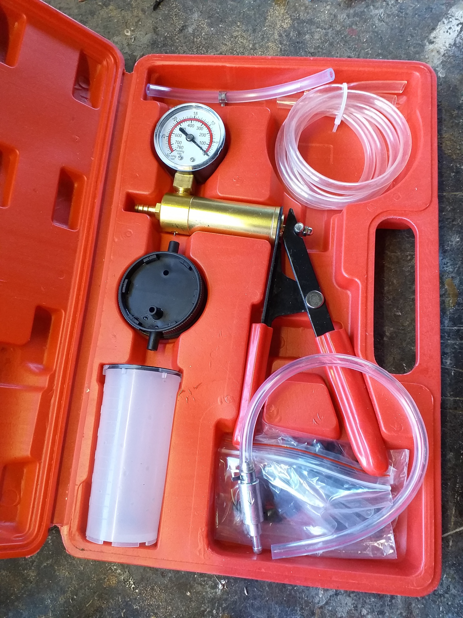 A tip of the hat to DOT5, and solving remote rear brake bleeder issue ...