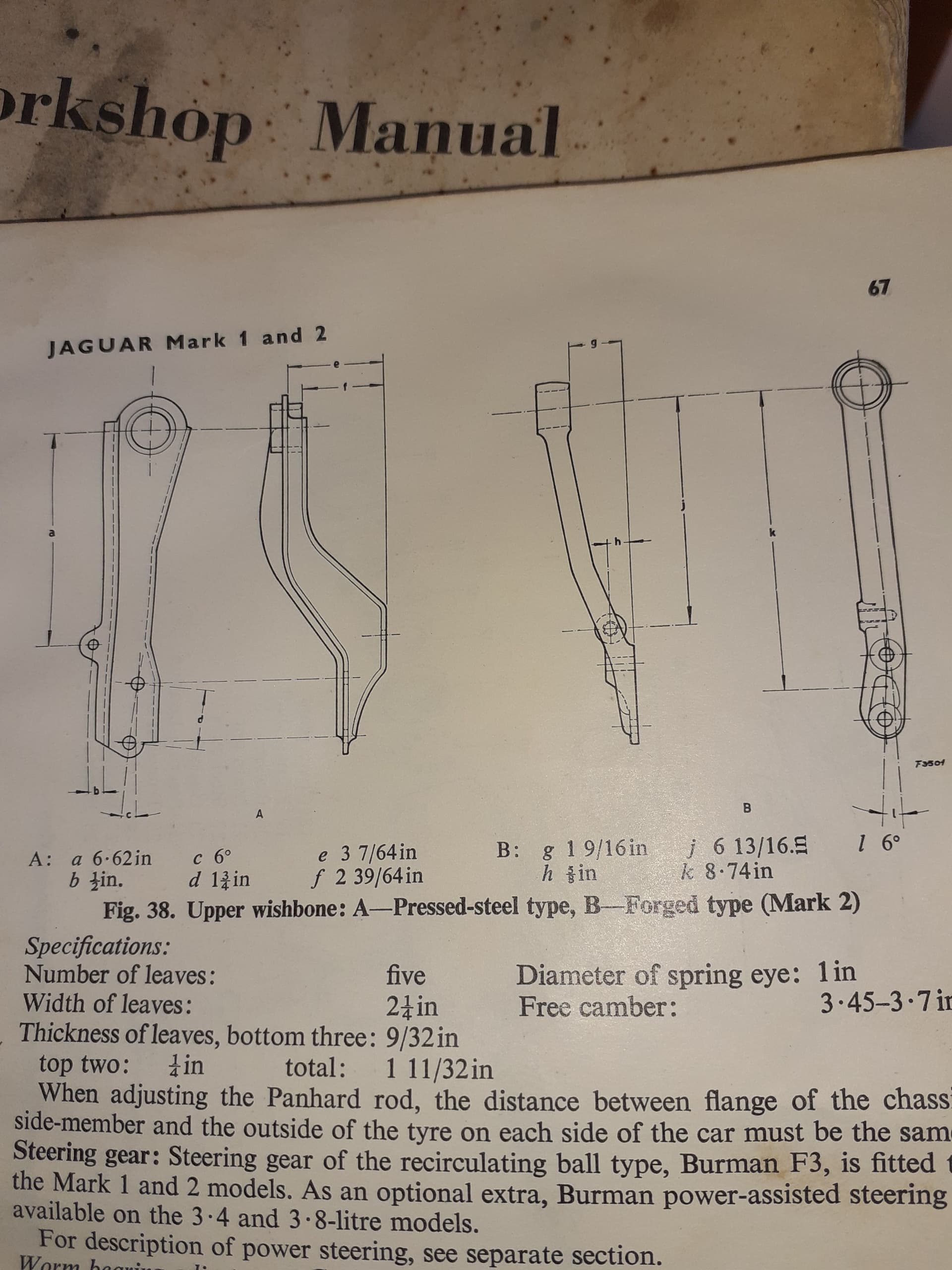 How can you tell the difference between a mk1 and mk2 front suspension ...