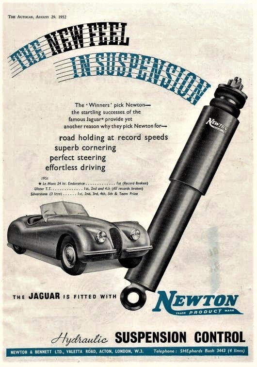XK120 Armstrong rear lever arm shock absorbers-more than you ever ...
