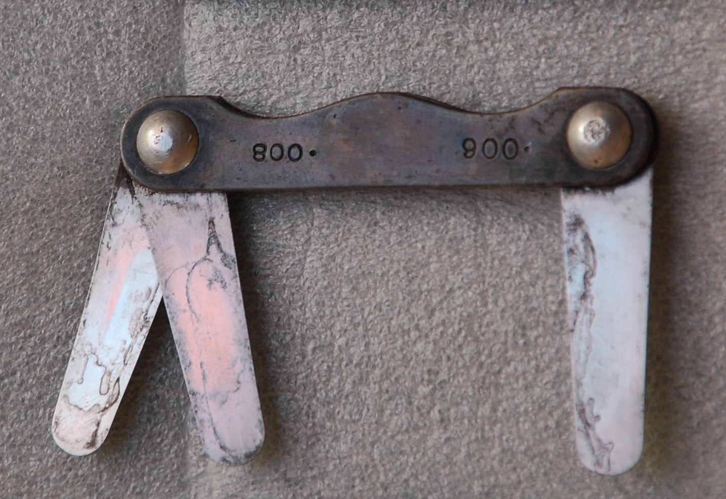 Feeler Gauge - 3 Blade Type - XK - Jag-lovers Forums