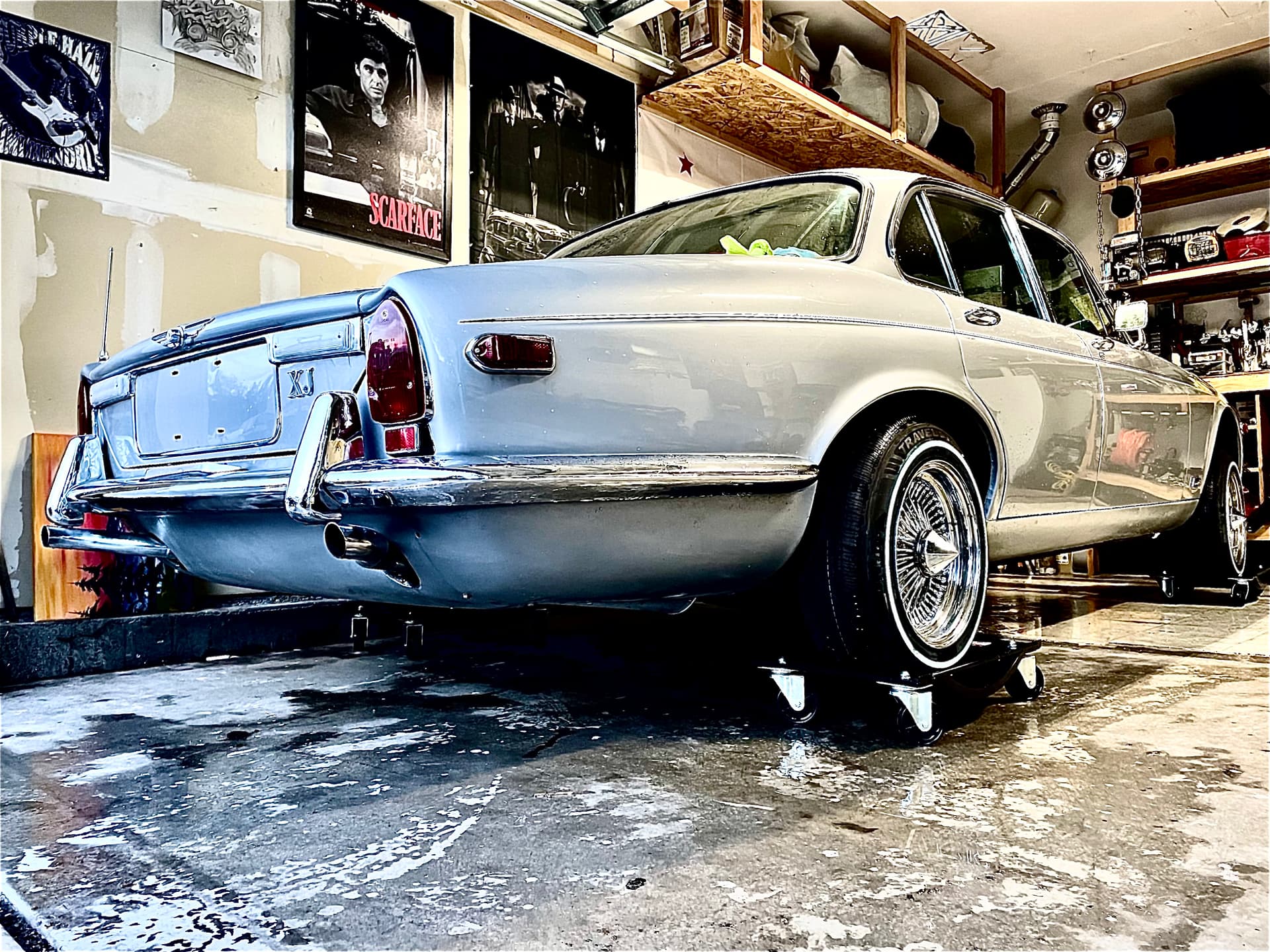 PROJECT 71’ xj6 small block tune port injection conversion - Lumps ...