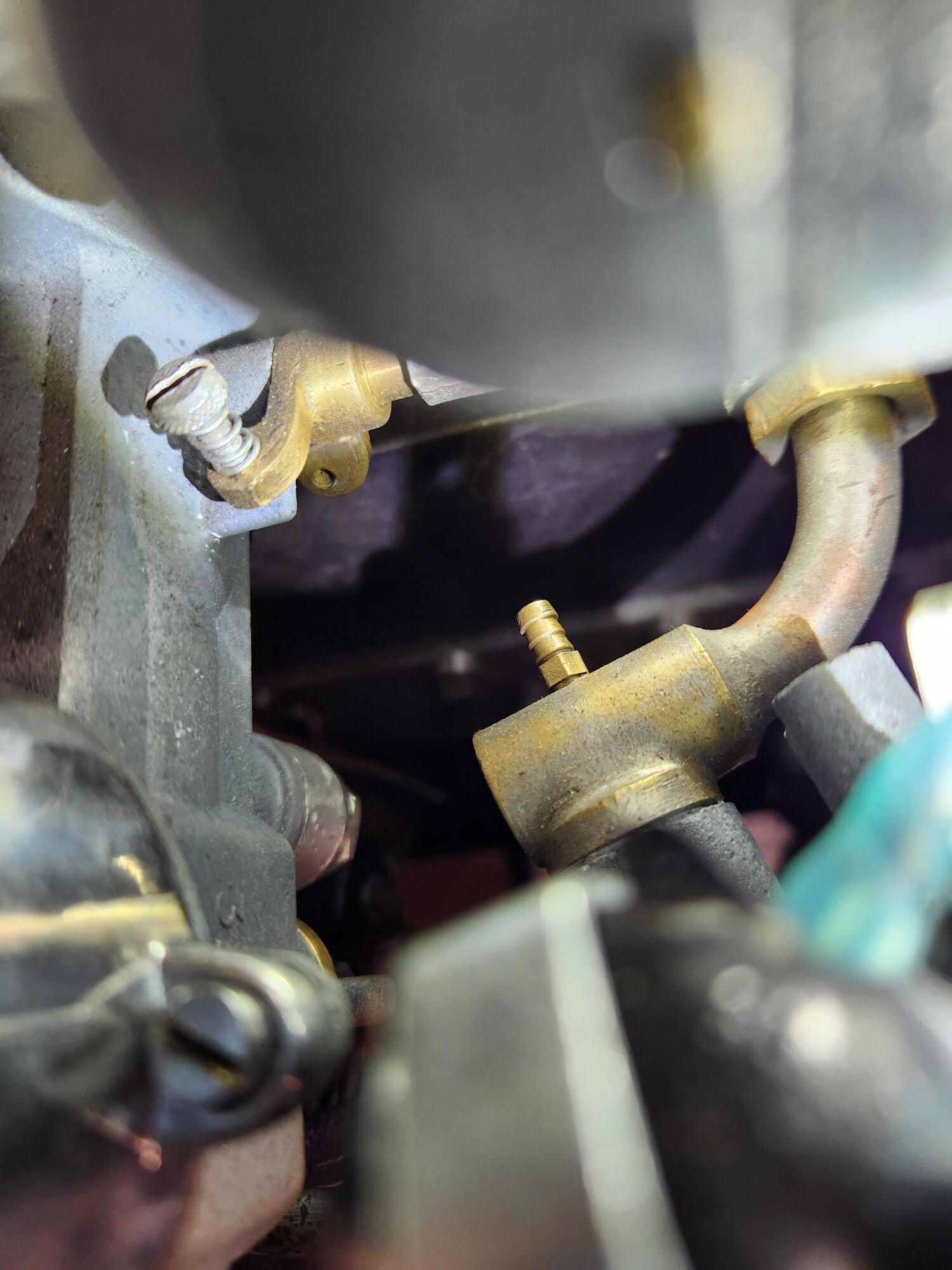 Vacuum advance pipe and connections - Pre-XK - Jag-lovers Forums