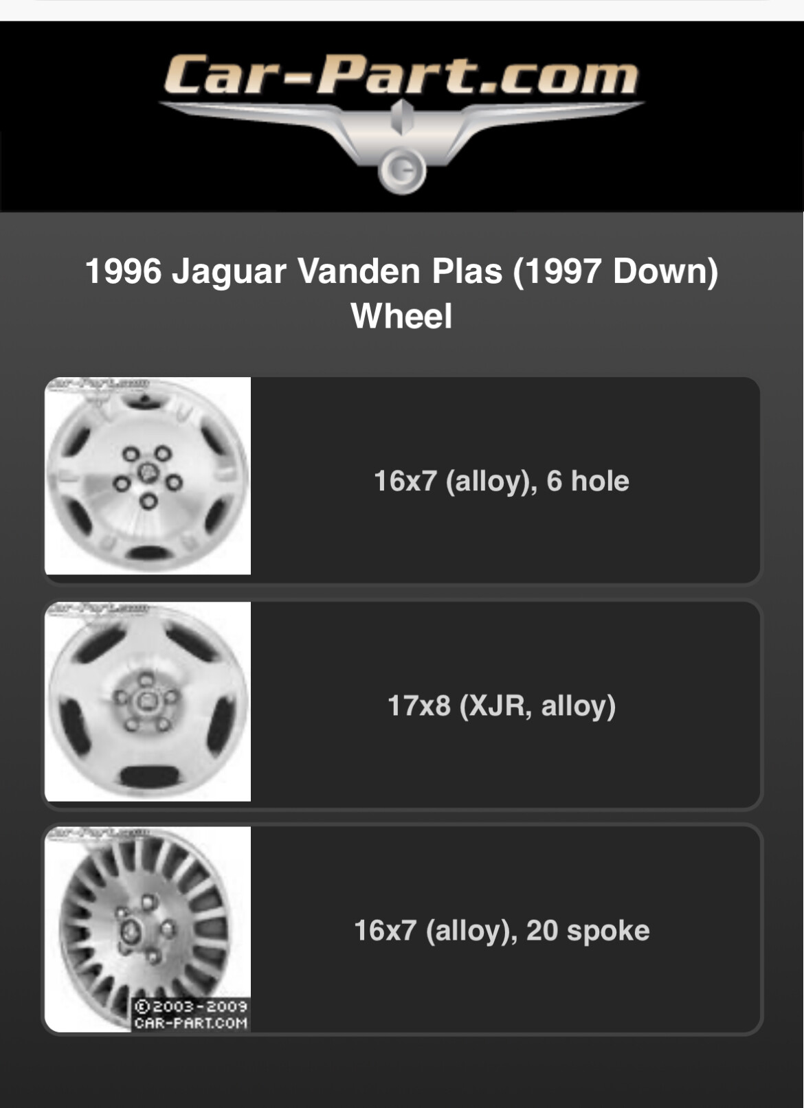 16” wheels for XJS - XJ-S - Jag-lovers Forums