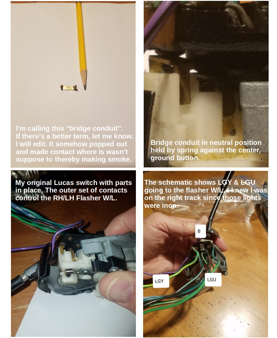 Aftermarket Smoke! Or Non-Lucas Turn Signal Switch - E-Type - Jag ...