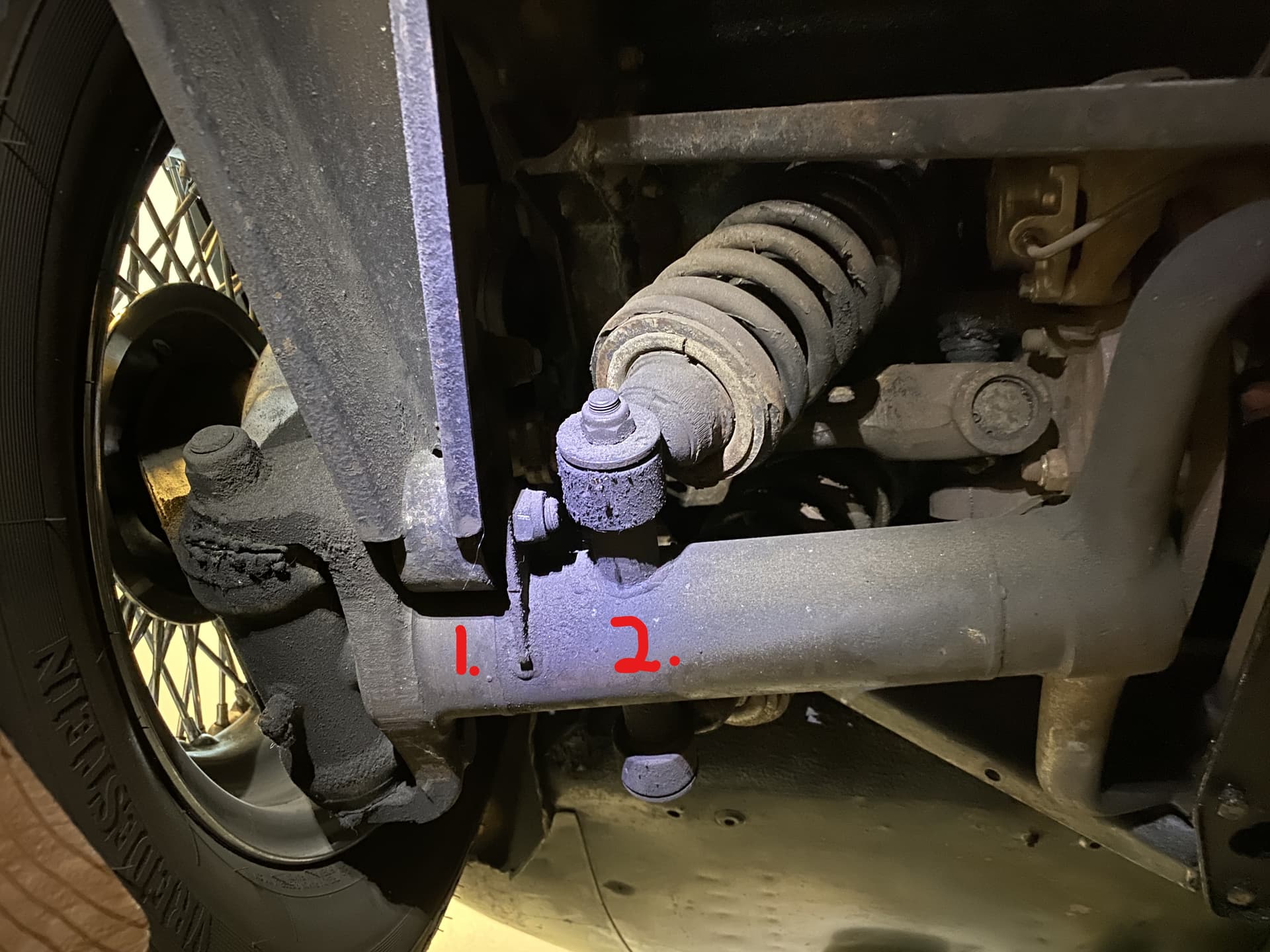 Jack stands position - E-Type - Jag-lovers Forums