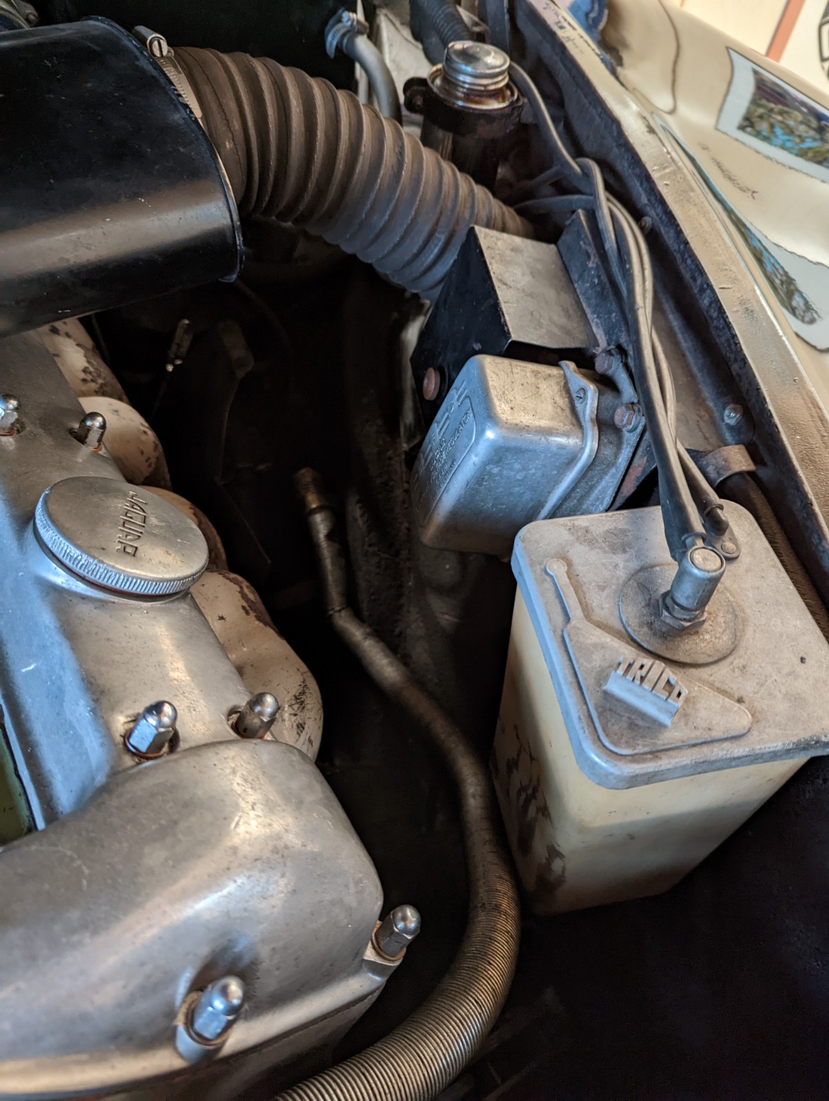 [Mk1] 1959 3.4l Engine bay photos - Saloons - Jag-lovers Forums