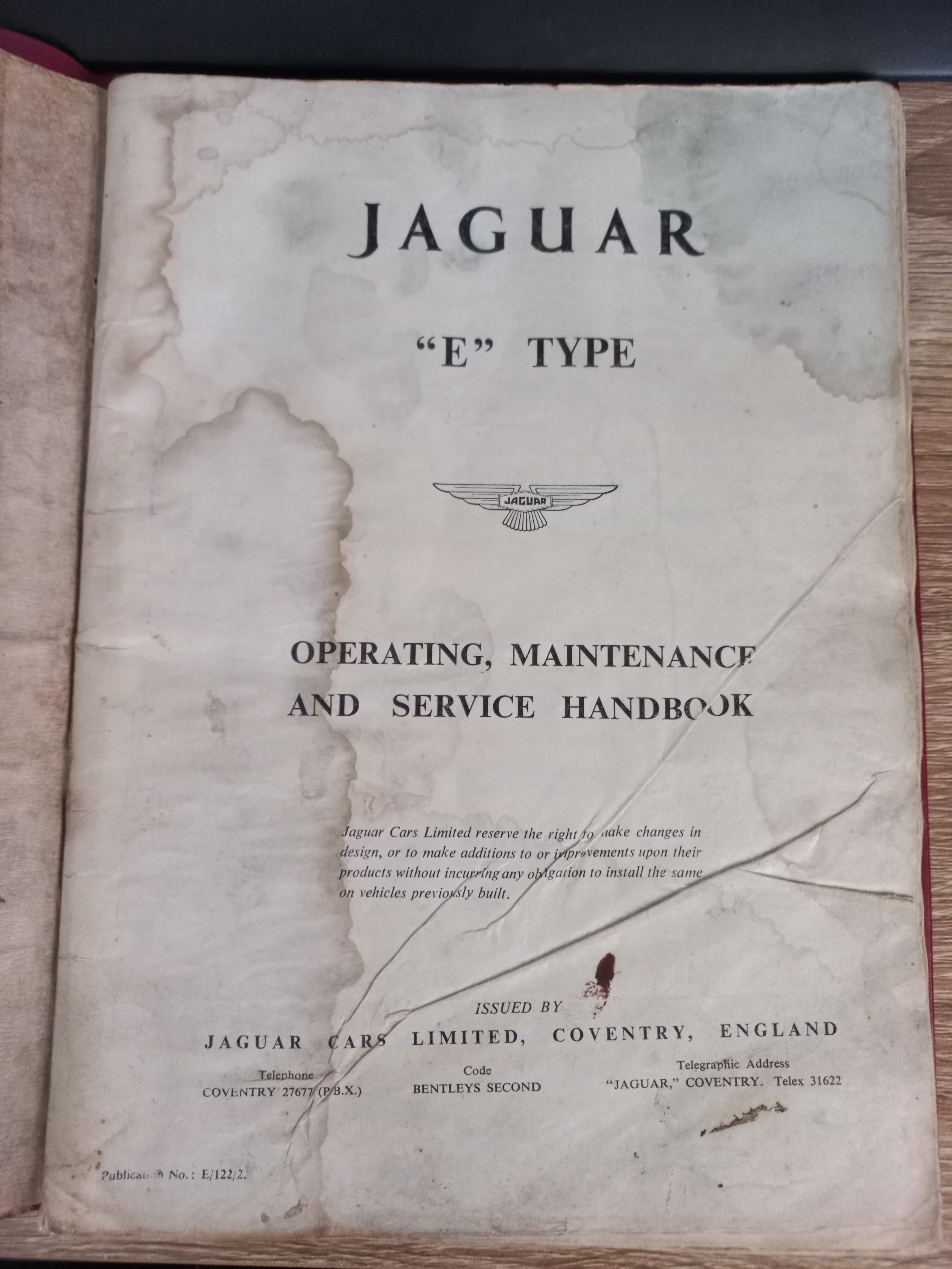 Size Dimensions - E-Type - Jag-lovers Forums